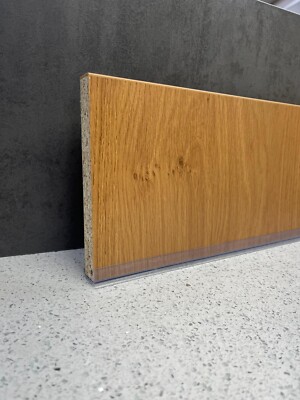 2x Winchester Oak Plinth Kickboard 1200x150x18mm Kitchen-2400mm Total ...