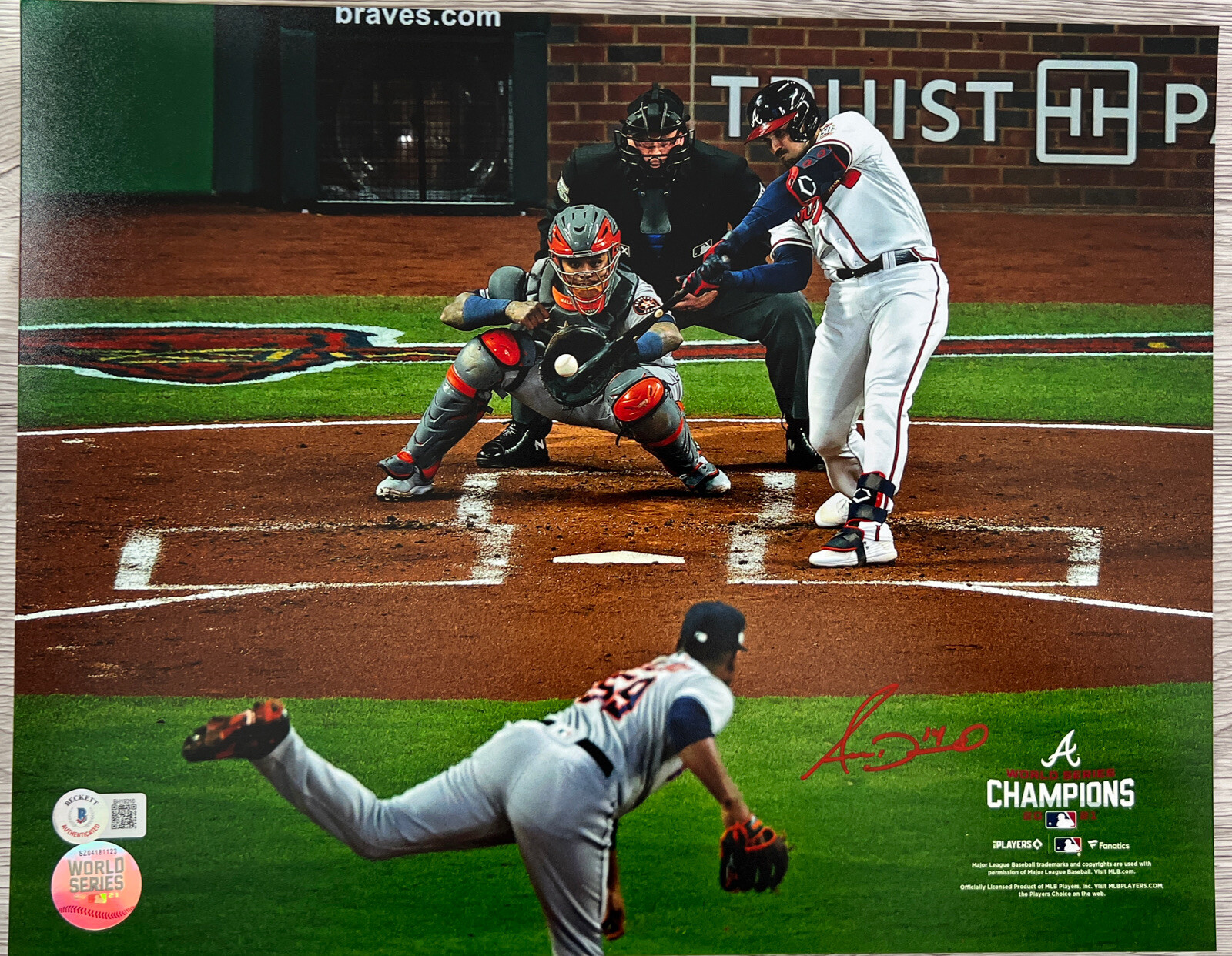 Adam Duvall Autographed Memorabilia | Signed Photo, Jersey ...