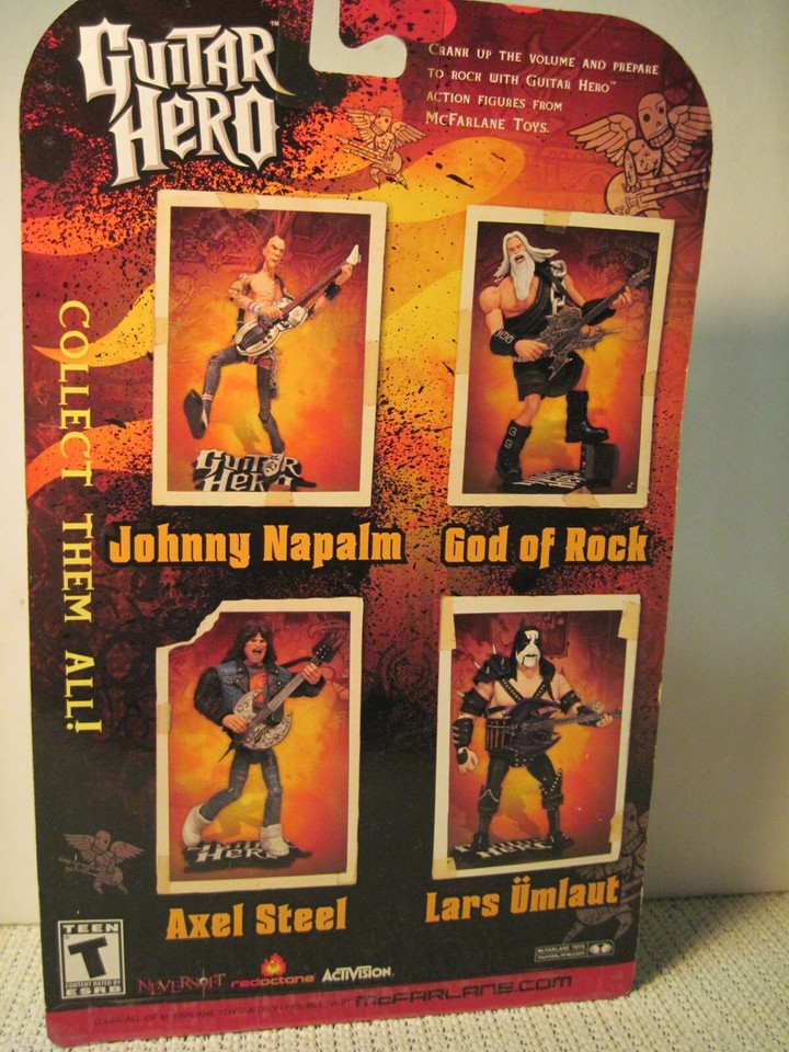GUITAR HERO LARS UMLAUT 2007 McFARLANE TOYS | eBay