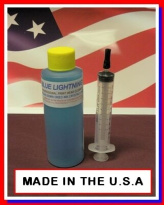 Blue Lightning Print Head Cleaner -HP printers that use ...