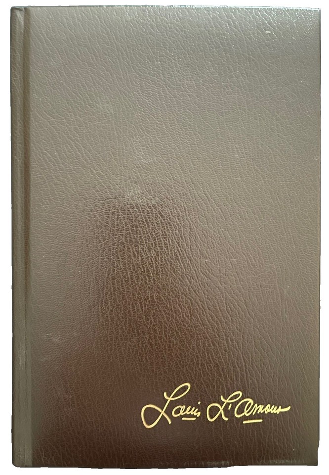 LOUIS L'AMOUR BANTAM LEATHERETTE WESTERN NOVELS BOOK LOT THIRTY-THREE ...