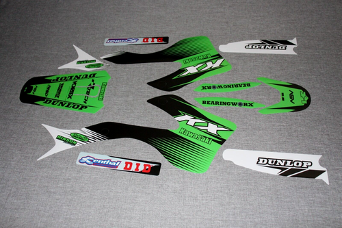 KAWASAKI KX 125-250 1999-2002 MX GRAPHICS KIT DECAL KIT STICKER KIT ...