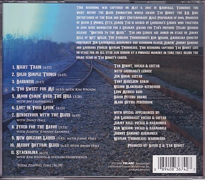 Blues Cd Tab Benoit Night Train Imported | eBay