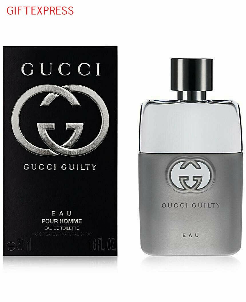 New Gucci Guilty Pour Homme (Men) Eau De Toilette Spray 1.6 oz ...
