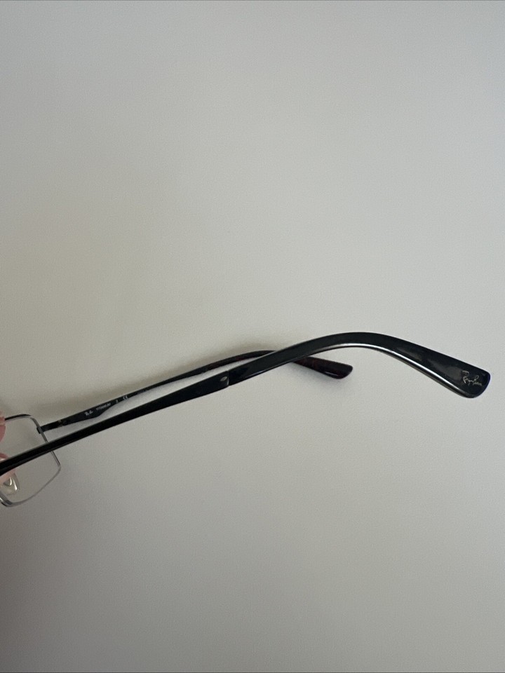 Ray-Ban RB8692 1012 Half Rim Titanium Eyeglasses FRAMES ONLY 53-18-140 ...