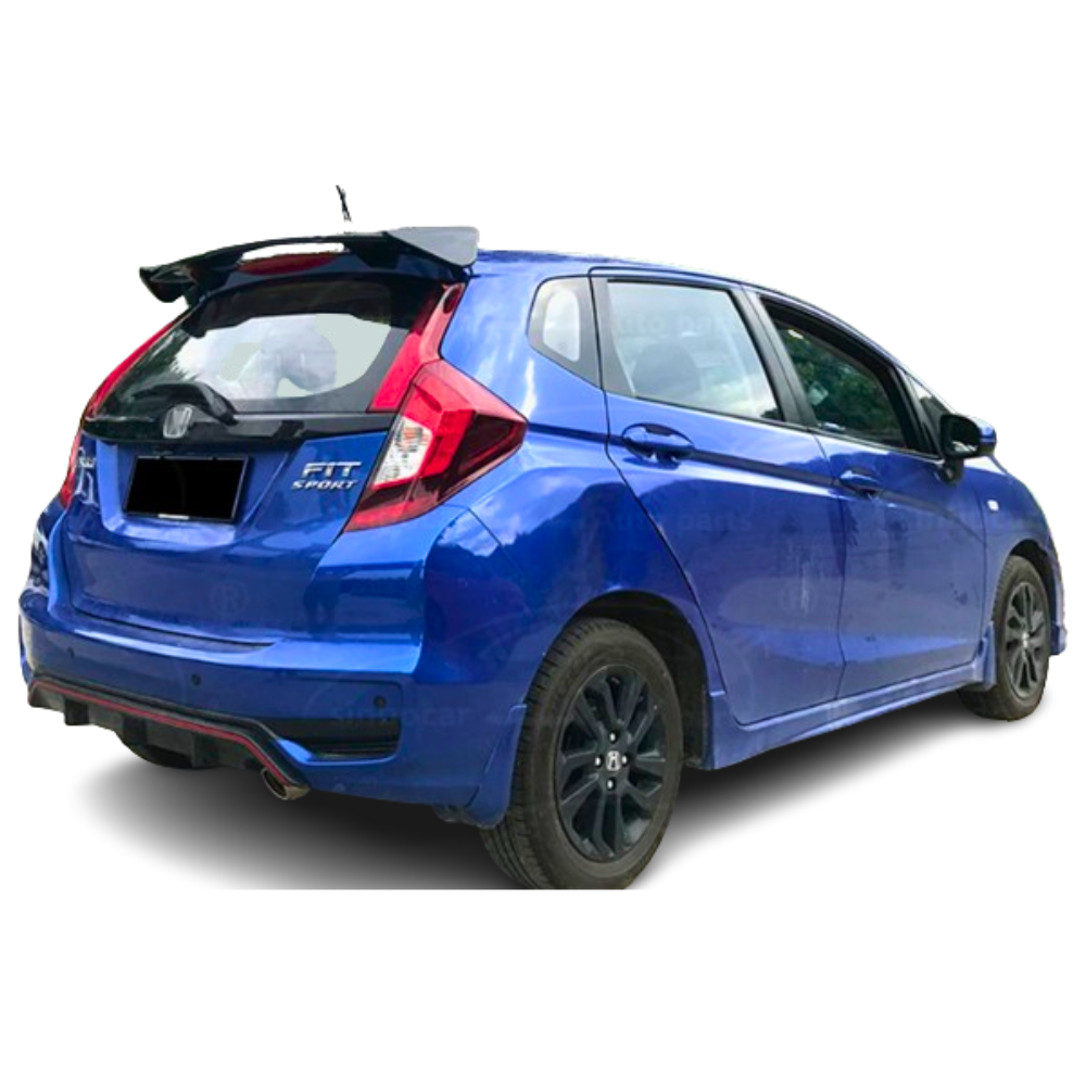 Mugen Style Rear Roof Wing For Honda Jazz Fit 2014-2022 GK 3rd Gen ...