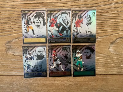 2021 Panini Illusions Football 6 Card Lot Zeke Sutton Gibson Claypool ...