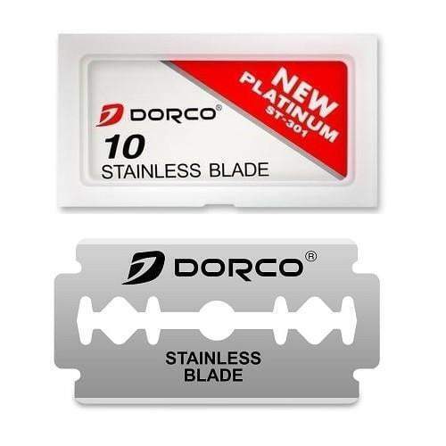 DORCO Red Razor Blades ST301 ( 10 Packs of 100 Blades ) | 1000 Blades ...