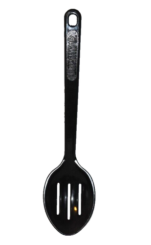 Vintage Robinson Knife Co. USA Ultratemp Black Slotted Spoon | eBay