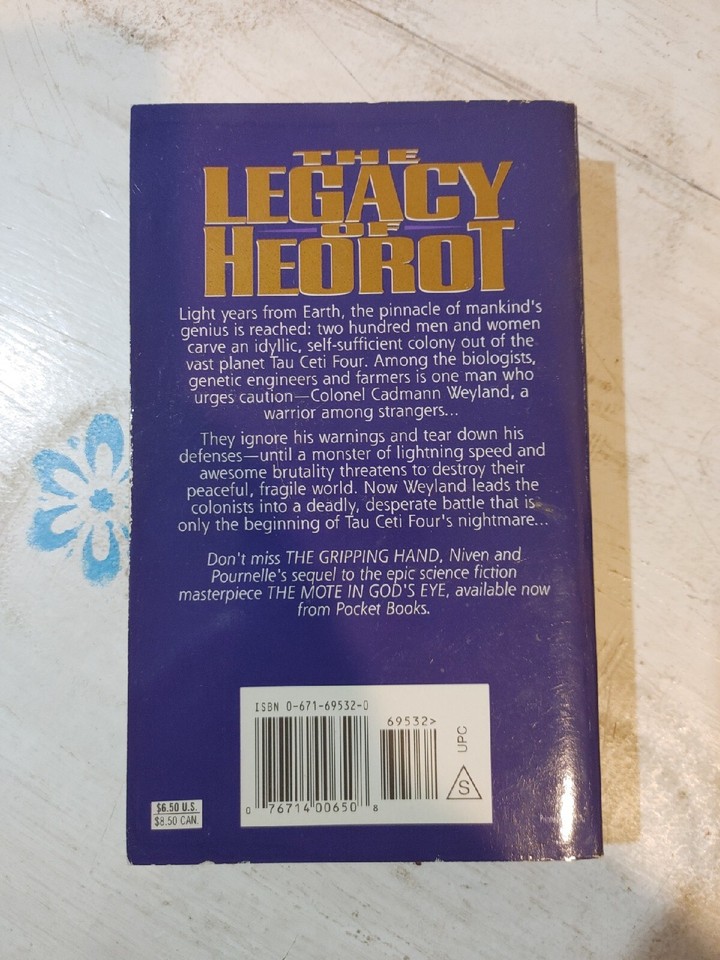 Larry Niven, Jerry Pournelle, Steven Barnes, The Legacy of Heorot ...
