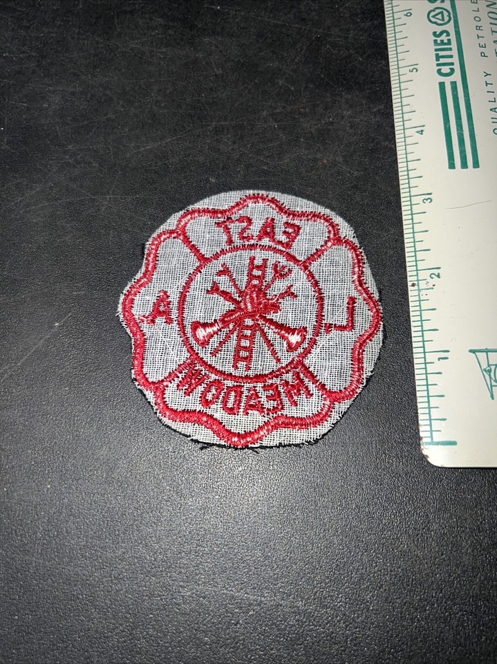 Vntg Obsolete Fire Department Patch New York State East Meadow | eBay