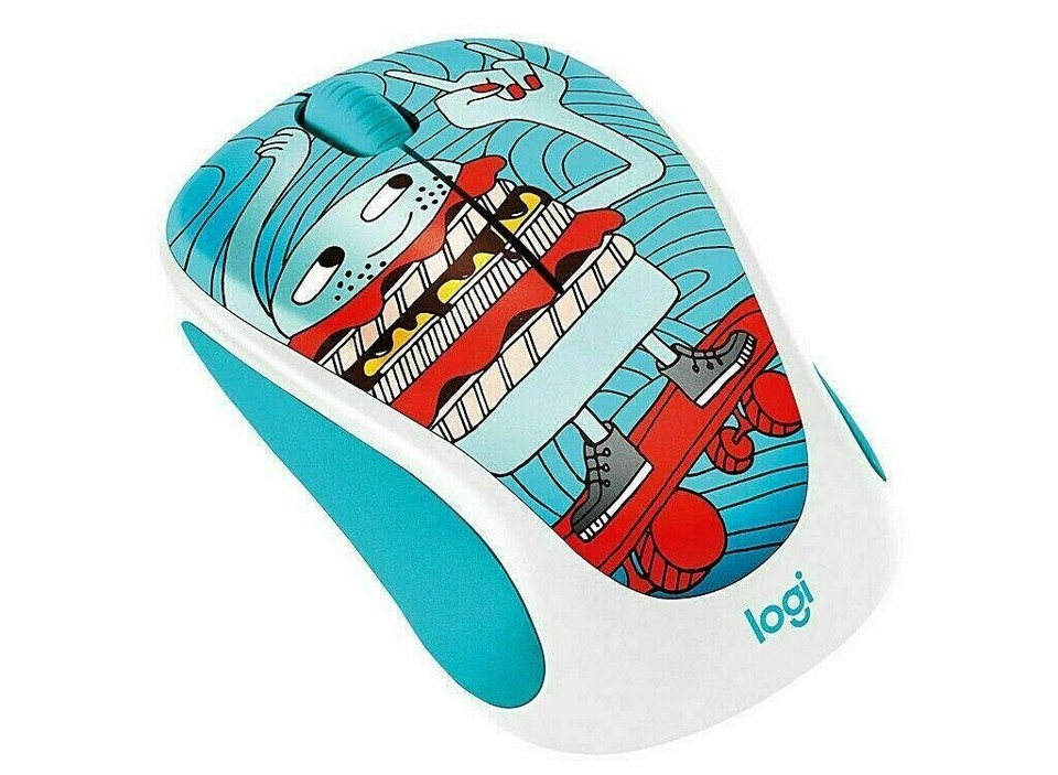 Logitech M317 Wireless Optical Mouse Many New Colors To Choose From ...