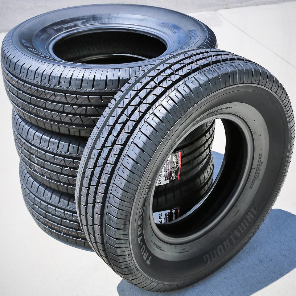 2 Armstrong Tru-Trac HT LT 225/75R16 Load E 10 Ply Light Truck | Black ...