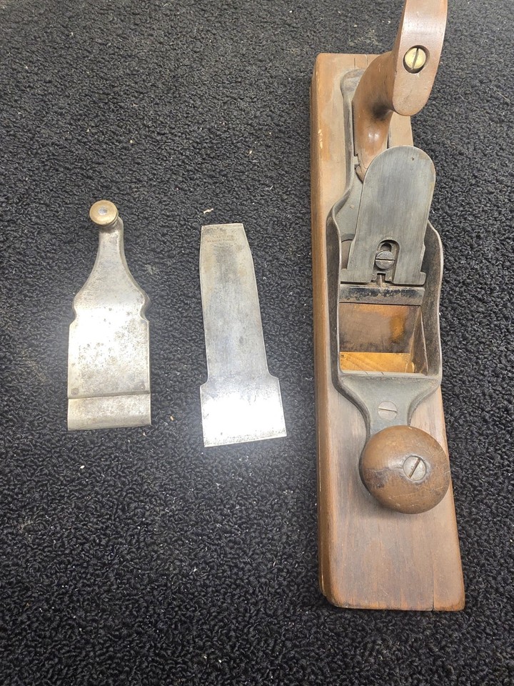 Chaplin Patent No. 77 Wood Bottom Transitional Hand Plane | eBay