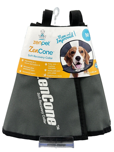 ZenPet Zencone Soft Recovery Collar Dog Cat Medium 12 - 15 In ...