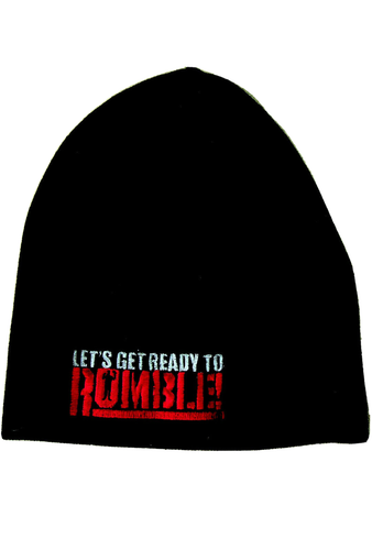 Let's Get Ready to Rumble Hat - Black, New - Adult | eBay
