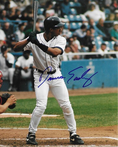 DAMION EASLEY Autographed Signed 8 x 10 Baseball Photo Detroit Tigers ...