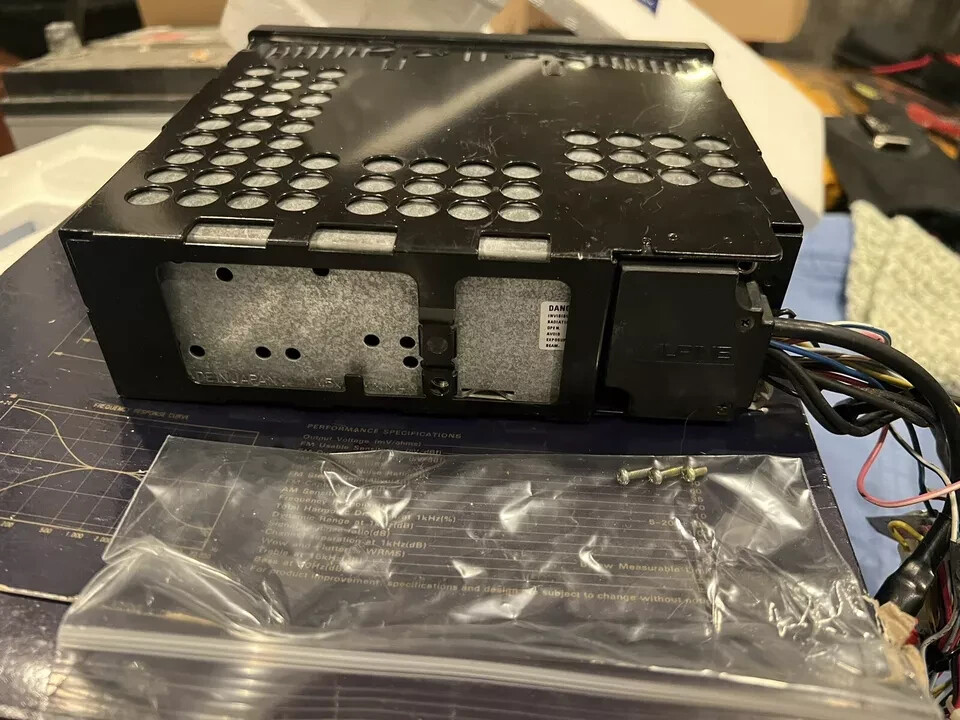 oldschool Rare Alpine 7903 with Box, original packaging and Manual 100% ...