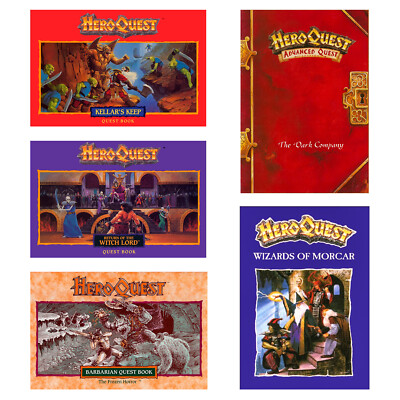 HeroQuest Expansion Parts, Complete Your Quests with Original 1990s ...