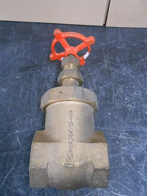 STOCKHAM B130 2.5" NPT CLASS 150 BRONZE NON-RISING STEM GATE VALVE | eBay
