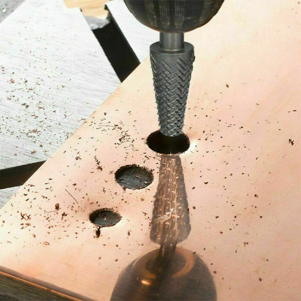 Wood Carving File Rasp Power 5pcs Drill Bits Set Rotary Rasp Grinder ...