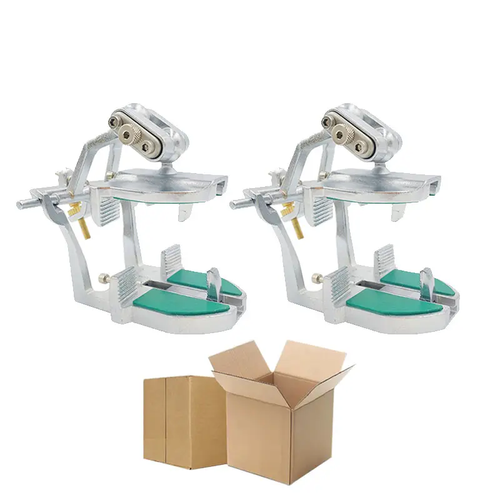 2PCS Universal Dental Lab Adjustable Articulator Full Teeth Model JT-44 ...