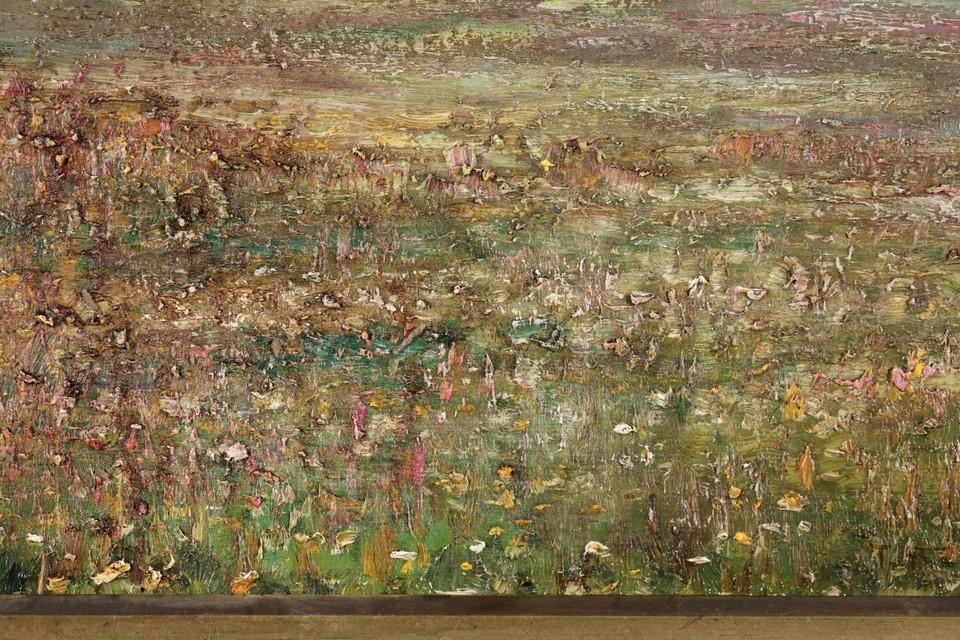 THOMAS PETERS (1863-1939) SIGNED 1920 ENGLISH IMPRESSIONIST OIL ...