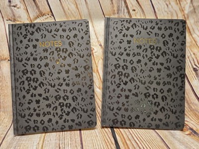 Threshold Leopard Print Journal 6x8 Dotted Pages Hardcover 2-Pack New ...