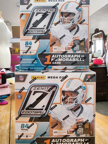 ONE BOX 2024 Panini Zenith Football Trading Cards Mega Box, NEW | eBay