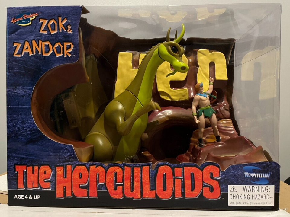 The Herculoids Diorama 3 Box Figure Set - Hanna Barbera - Toynami - Zok ...