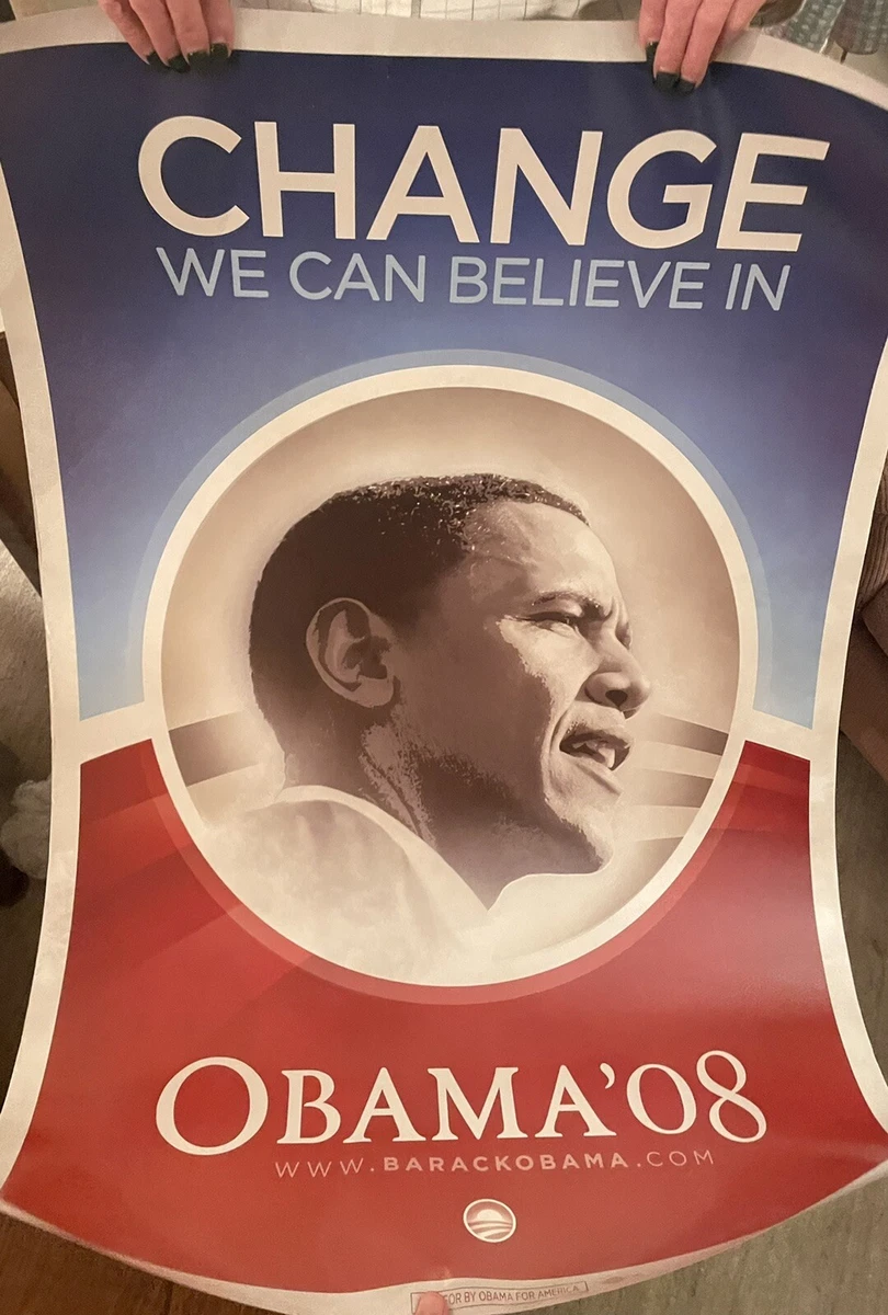 Obama Change We Can Believe In Poster