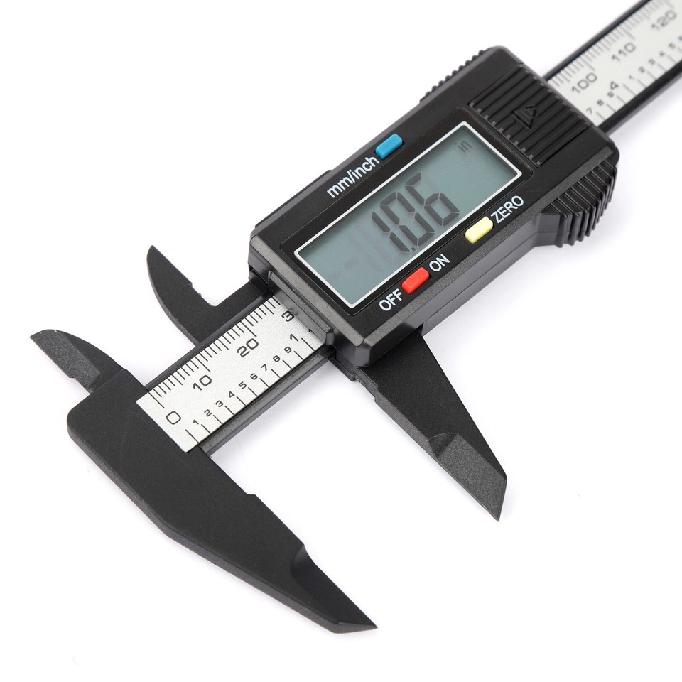 0-150mm Digital Caliper Micrometer LCD Gauge Vernier Electronic ...