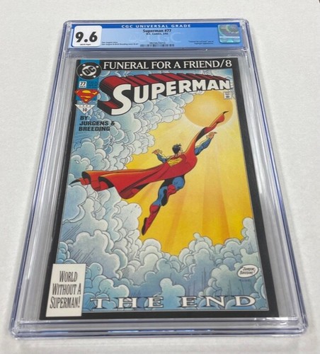 Superman Issue #77 DC Comics 1993 CGC Graded 9.6 Comic Book | eBay