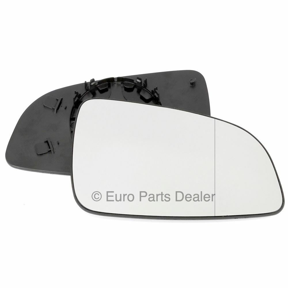 Wing door Mirror Glass Driver side for Vauxhall Astra H 2004-2008 Wide ...