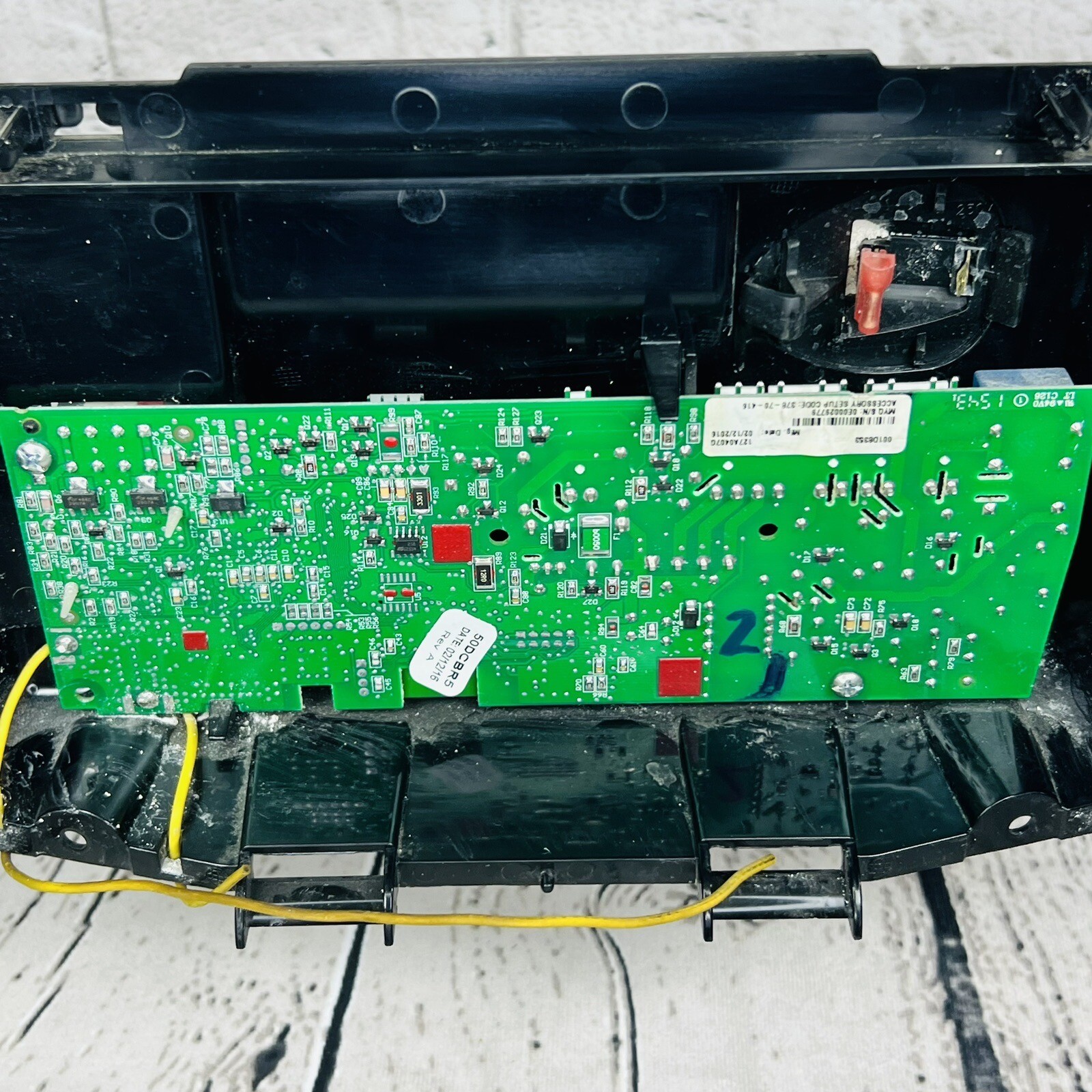 Chamberlain 001D8353 Garage Door Opener Circuit Board myQ Yellow Learn ...