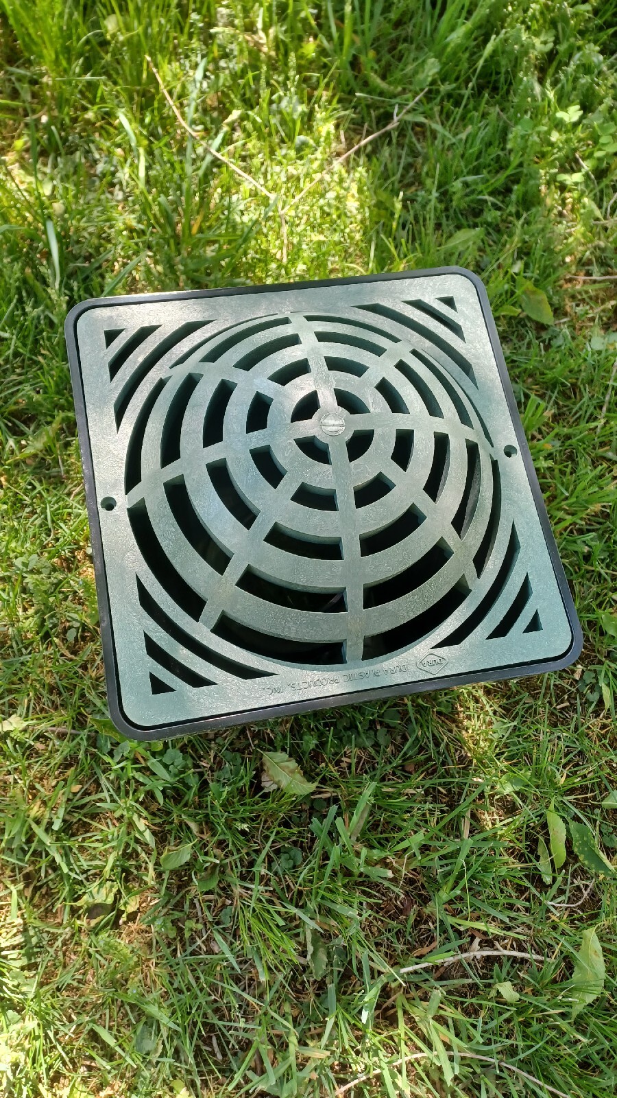 Box Of 10 - DURA 12" Atrium Grate - Green, 120-A. Universal, NDS, Rain ...