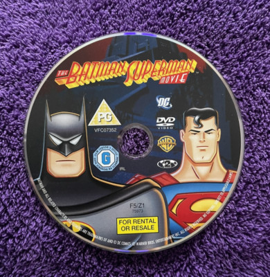 The Batman/Superman Movie - DVD Disc Only - Dana Delany Tim Daly - Free ...