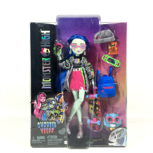 Monster High Doll GHOULIA YELPS And Sir Hoots A Lot The Pet Owl ...
