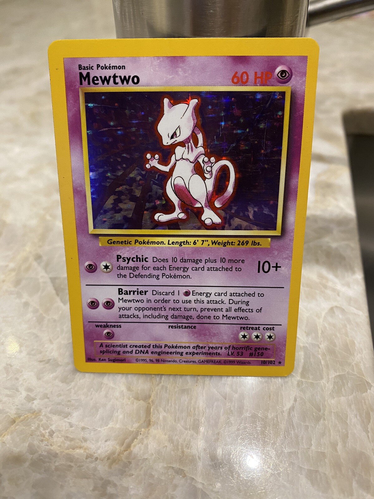 Pokemon Mewtwo Basic 10/102 Holo | eBay