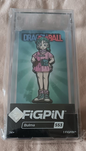 FiGPiN #553 Dragon Ball Bulma Enamel Pin Sealed Toei Animation 14 ...