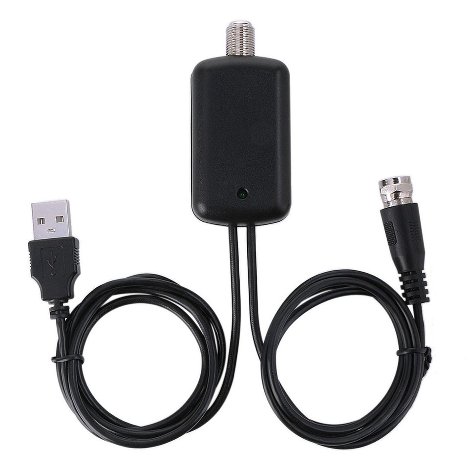 TV Signal Amplifier Booster Digital HD For Cable TV HD Channel 25DB ...
