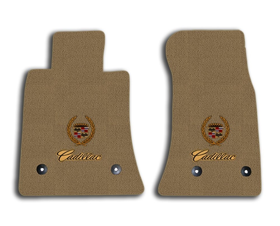 Cadillac Vehicles - Classic Loop Carpet Front Floor Mats - Choose Color ...