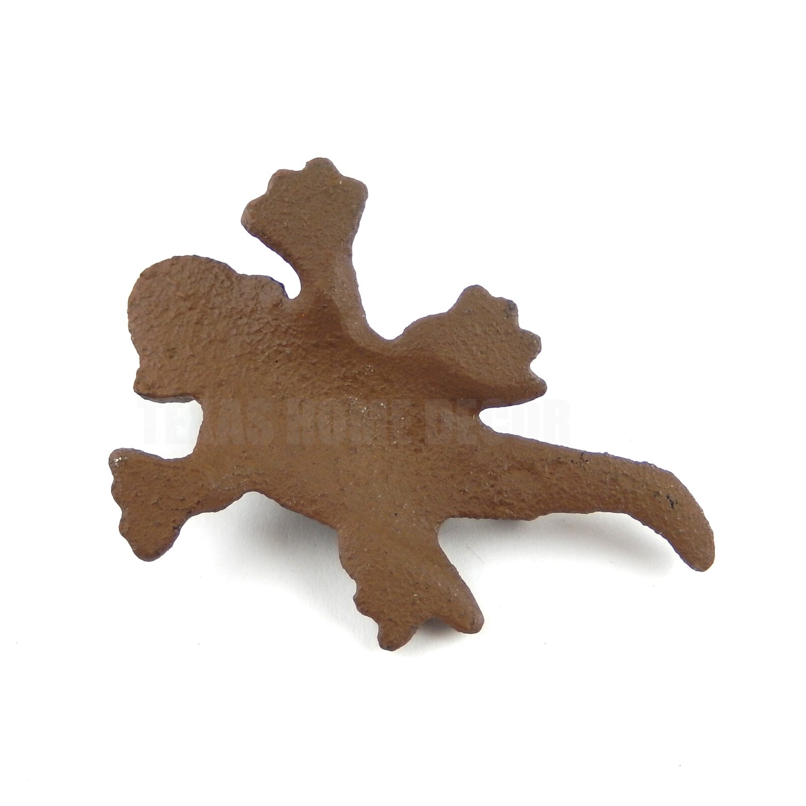 Small Tiny Cast Iron Horned Frog TCU Horny Toad Lizard Figurine Rustic ...