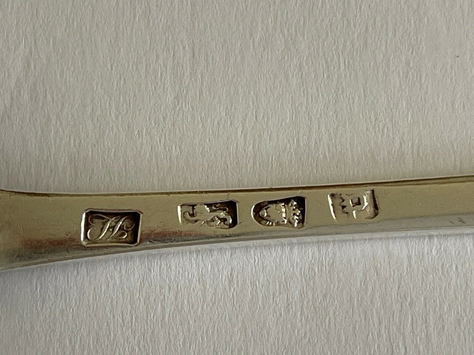 Antique 1770's English Georgian Sterling Silver Spoons 136 Grams | eBay