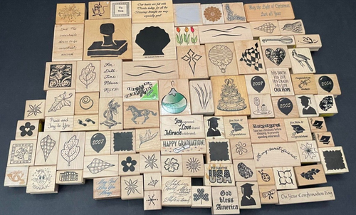 Variety of Rubber Stamps | eBay