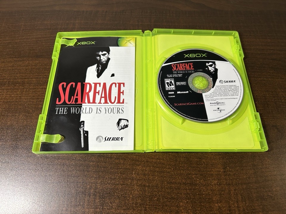 Scarface The World Is Yours XBOX - Microsoft Xbox (2006) Complete Video ...