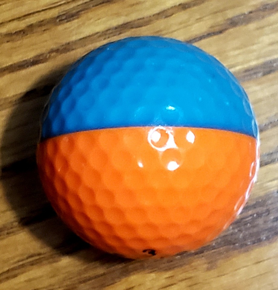 Ping Eye 2, Two Colored Golf Ball. Mint Condition, Never Used. | eBay