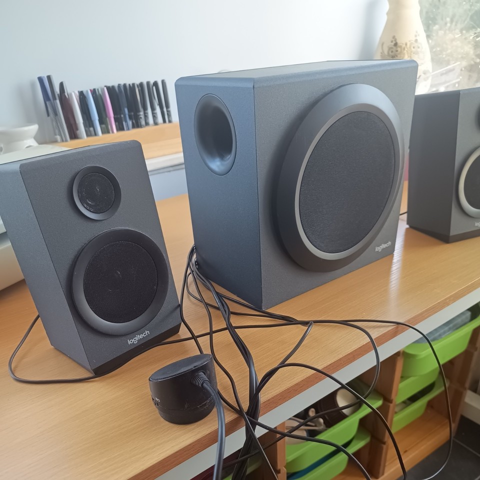 Logitech Z333 Multimedia Speaker Black ( Model:S-00154) USED | eBay