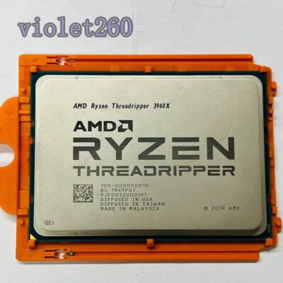 AMD Ryzen Threadripper 3960x sTRX4 CPU Processor 3.8Ghz 24 Cores 48 ...