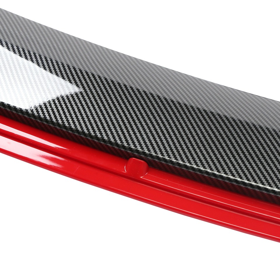 For VW Beetle A5 2011-2016 Carbon Fiber Red Front Bumper Lip Splitter ...